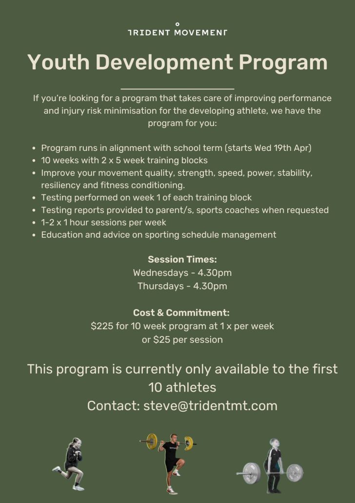 Youth Development Program – 3 – Manly Lawn Tennis Club